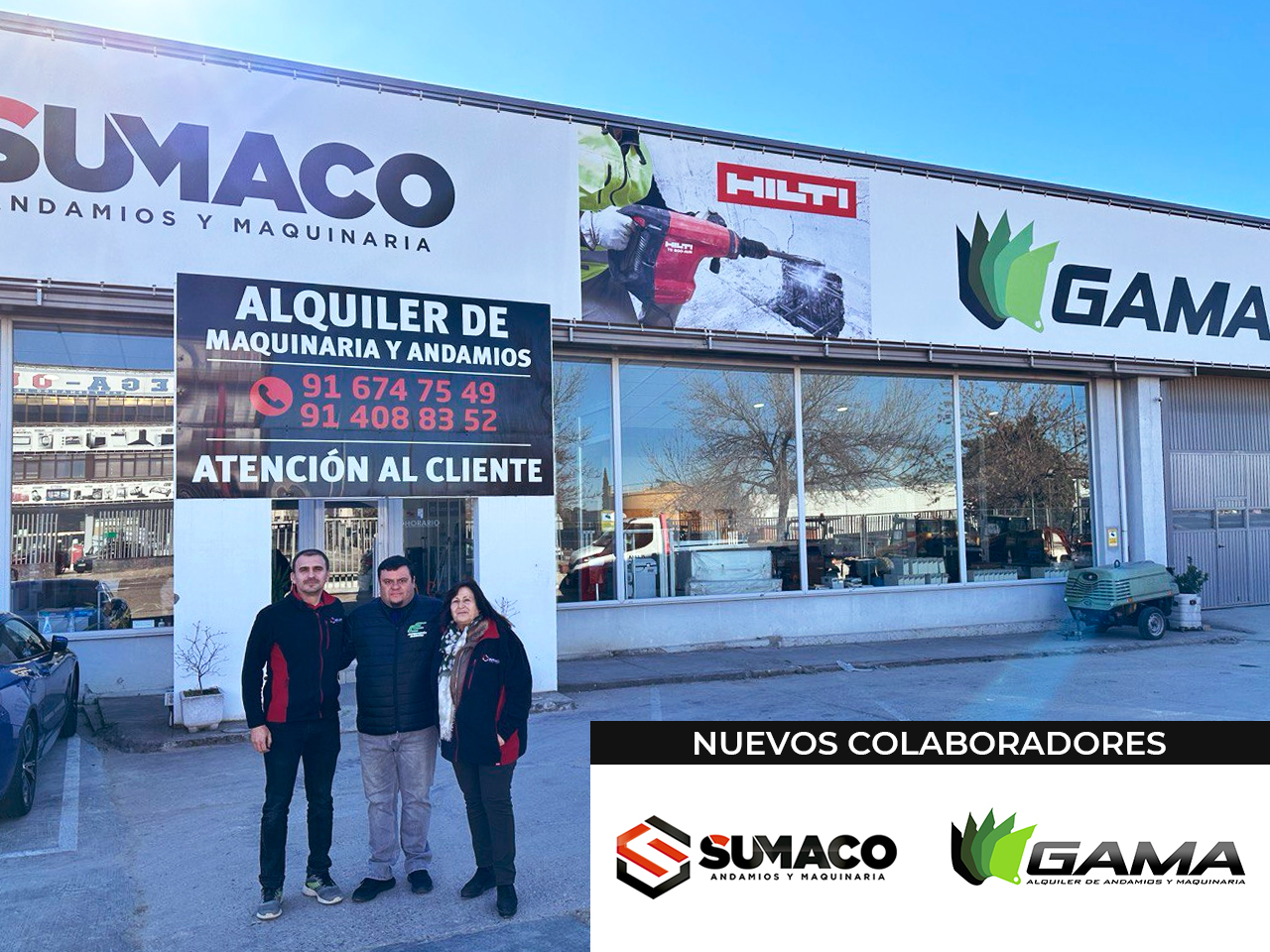 Sumaco y Gama, nuevos colaboradores para nuestras pruebas – Escudería Centro