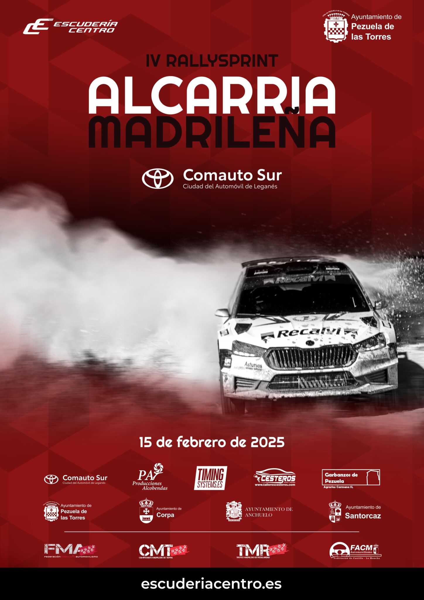Rallysprint Alcarria Madrileña 2025 – Escudería Centro